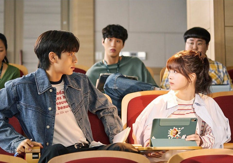 Meet Roh Jeong Eui with Four Handsome Suitors in the Webtoon-Based Campus Romance “Crushology 101!”